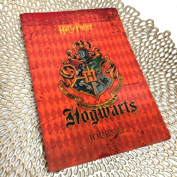 Antioch | Office | Journal Notebook Harry Potter Hogwarts Red Soft ...
